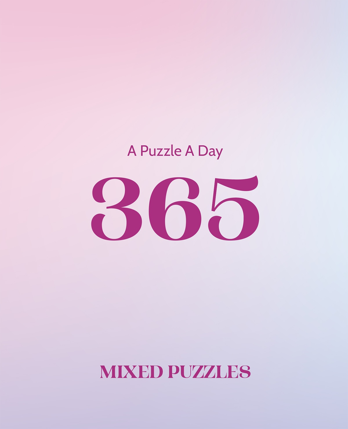 365 A Puzzle A Day - Mixed Puzzles - Captain Honey