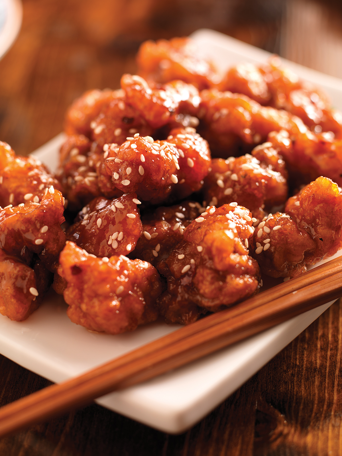 Orange Sesame Chicken - Captain Honey