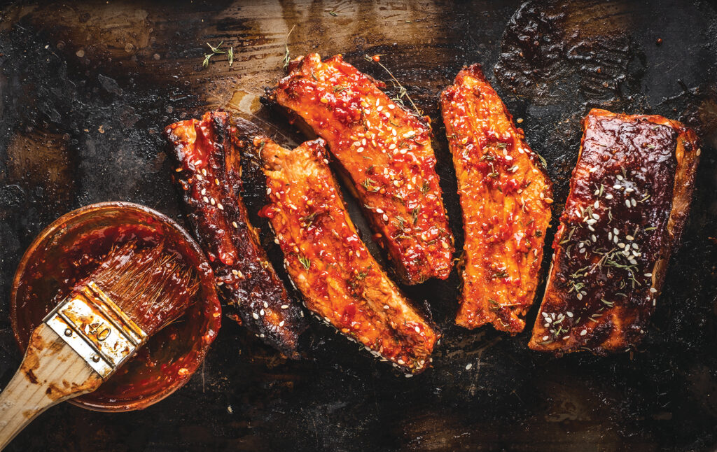 Spicy Pork Ribs - Captain Honey