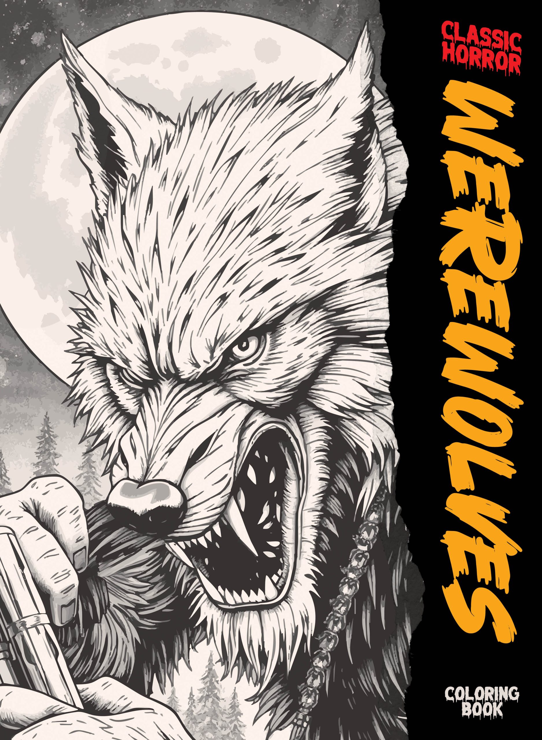 Classic Horror - WEREWOLVES - Coloring Book - Captain Honey